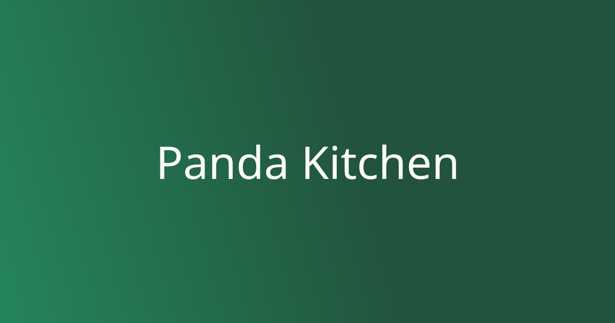 Best Chinese in Houston, TX | Panda Kitchen | Order Online